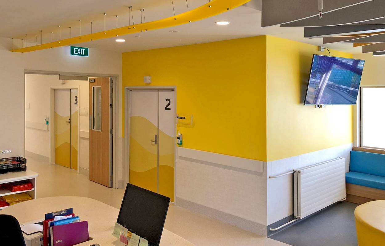 Starship Hospital interior design refresh - Big