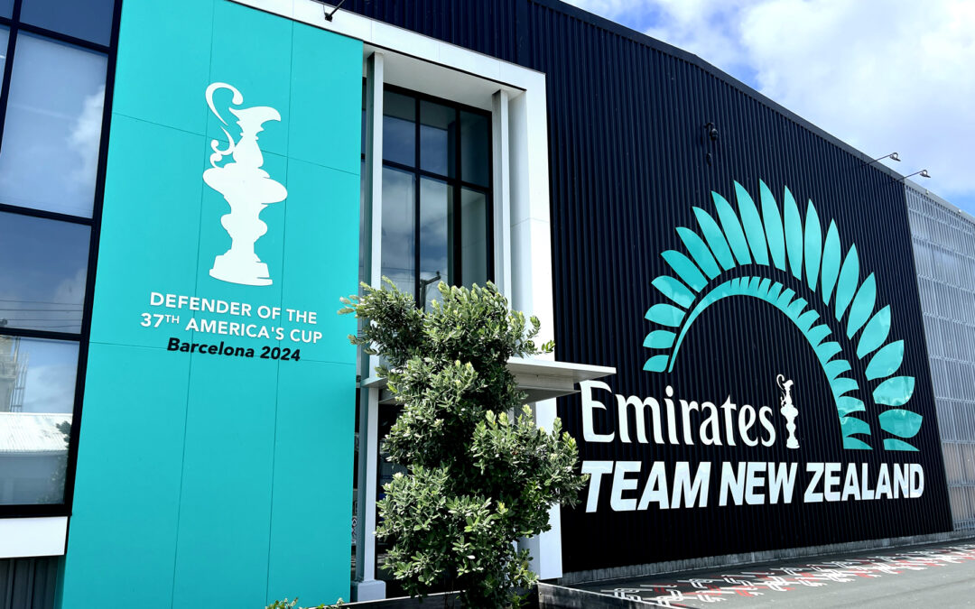 Emirates Team New Zealand brand evolution - Big